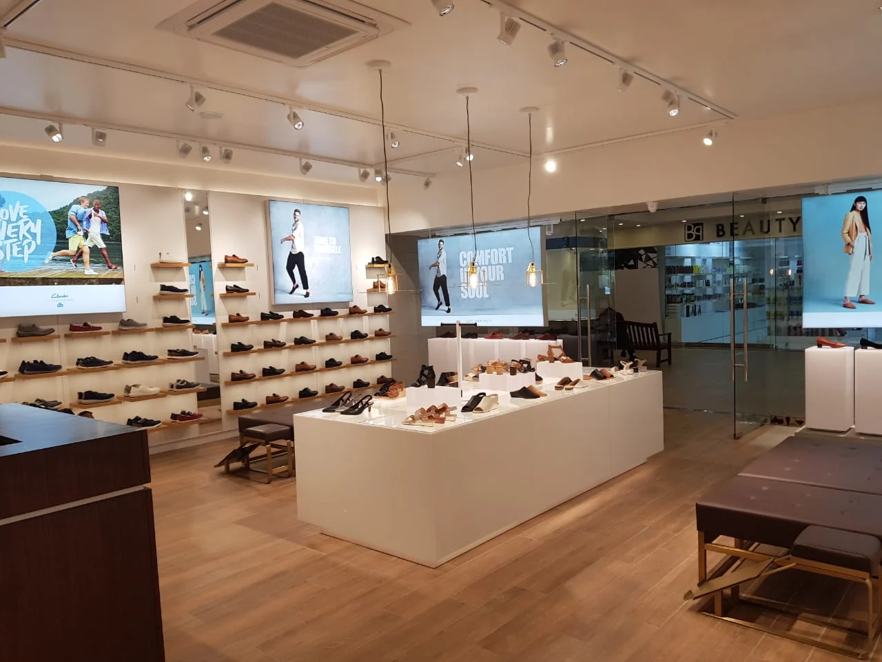 Clarks Footwear - Sahihi Interior Designers Limited